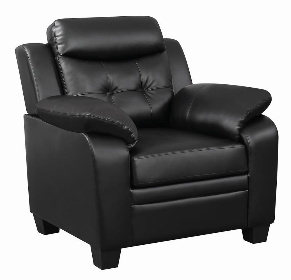 Finley Casual Black Chair | One Stop Furniture